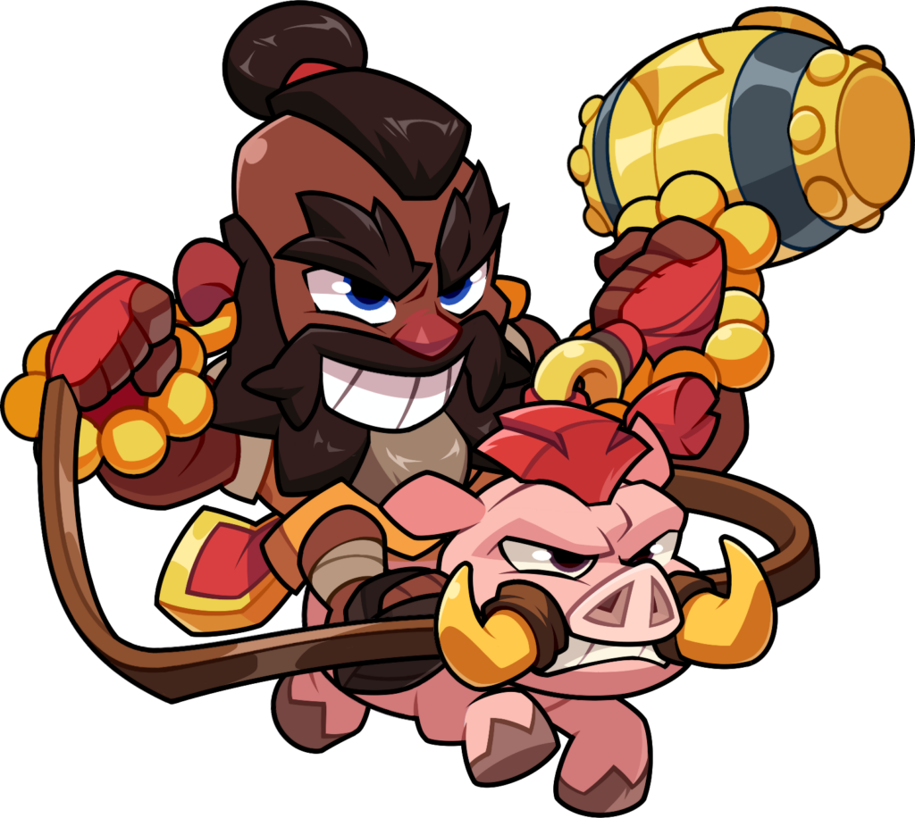Hog Rider Character Stats - Squad Busters Stats