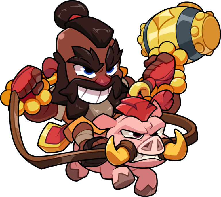 Hog Rider Character Stats - Squad Busters Stats